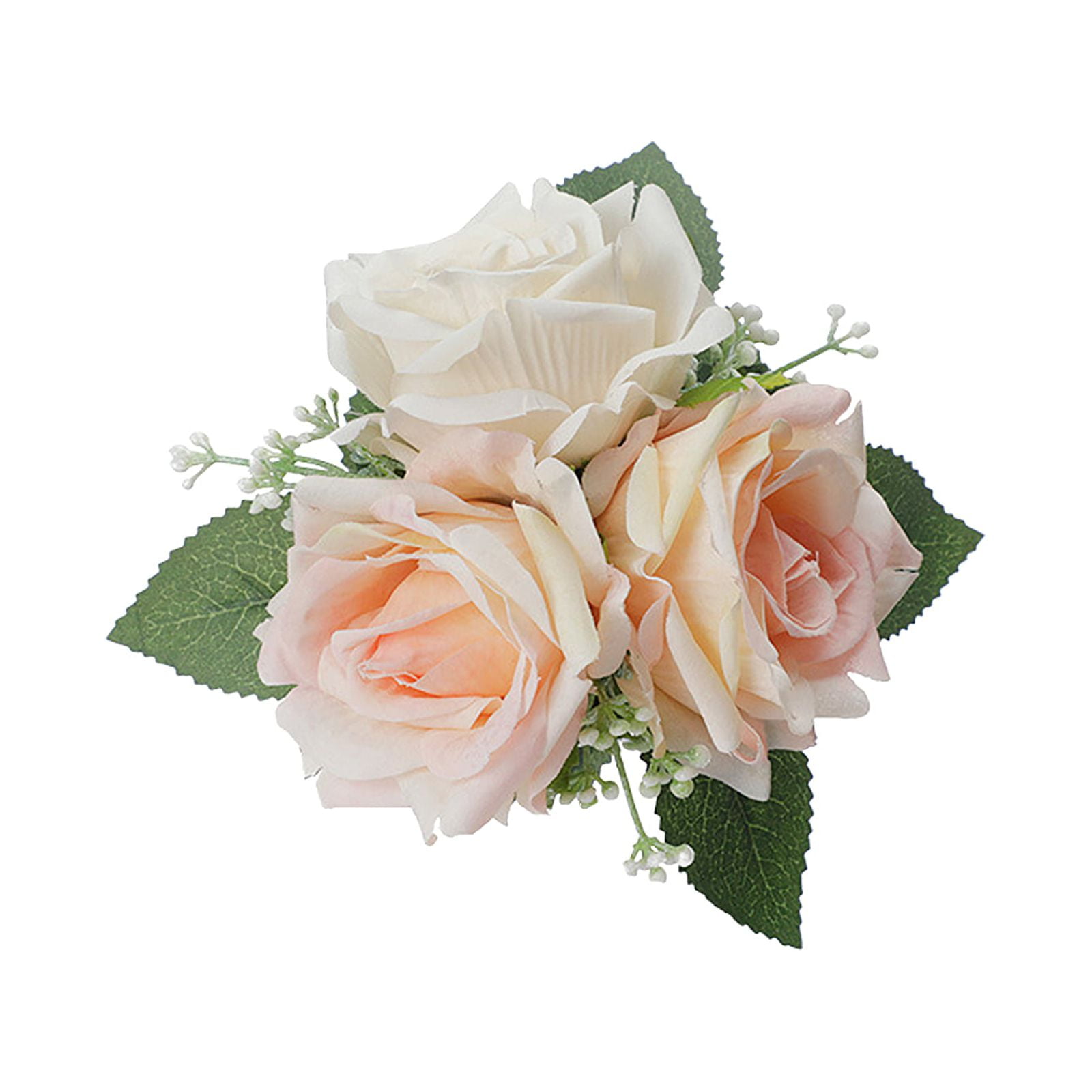 Wedding Fake Rose Flower Decor Candlestick Living Room Valentine'S Day ...