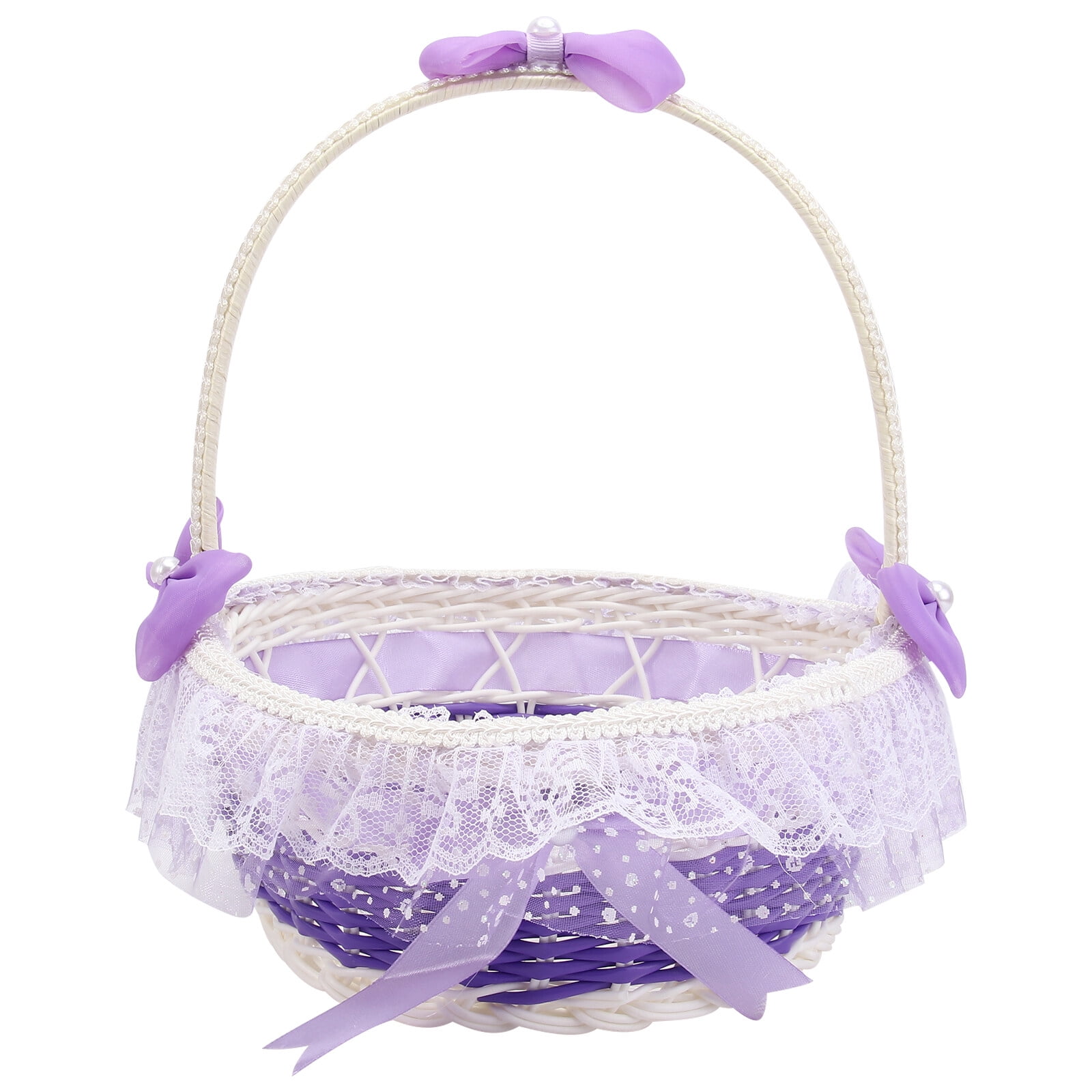 Wedding Flower Baskets - Romantic Candies Container - Walmart.com