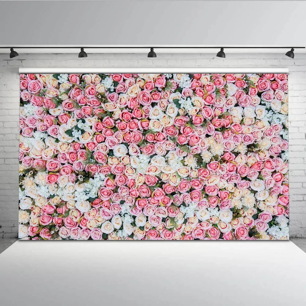 Wedding Flower Photo Booth Backdrops Married Background for Photography ...
