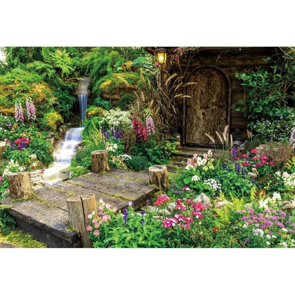 Wedding Flower Wall Backdrop Colorful Flower Arch Slate Path Secret ...