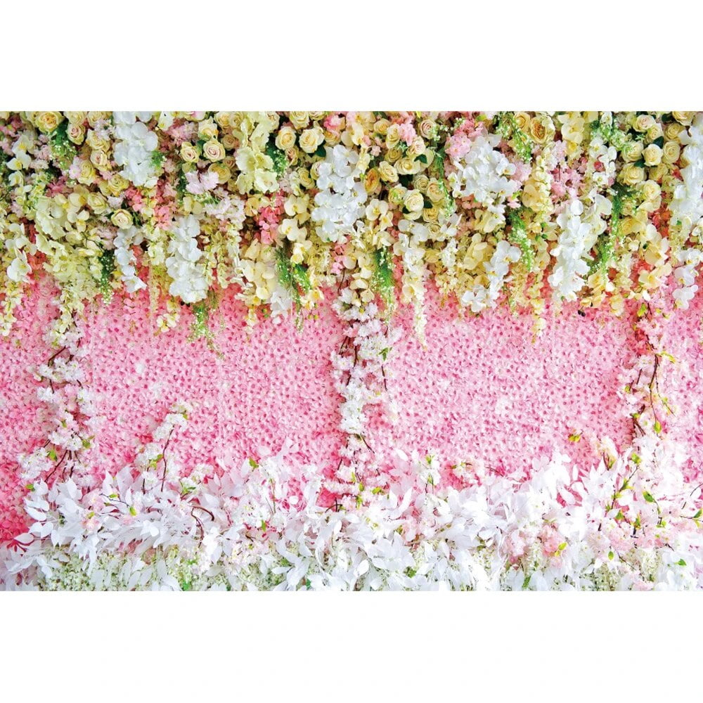 Wedding Flower Wall Backdrop Colorful Flower Arch Slate Path Secret ...