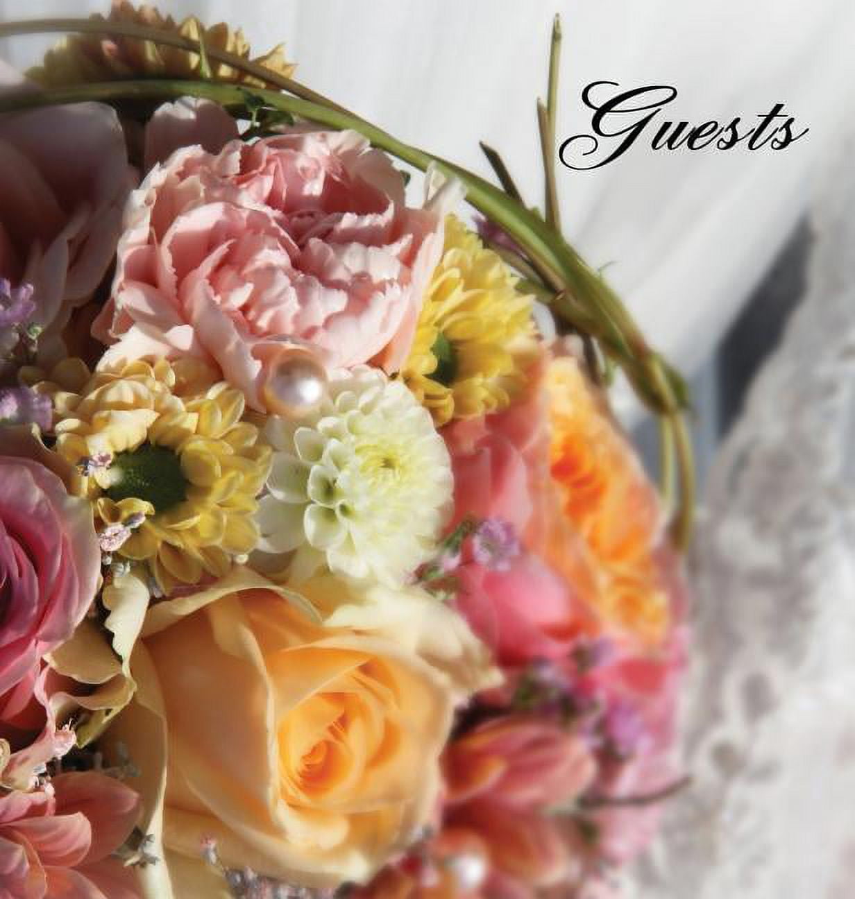 Wedding GUEST BOOK (Hardback), Visitors Book, Comments Book, Guest ...