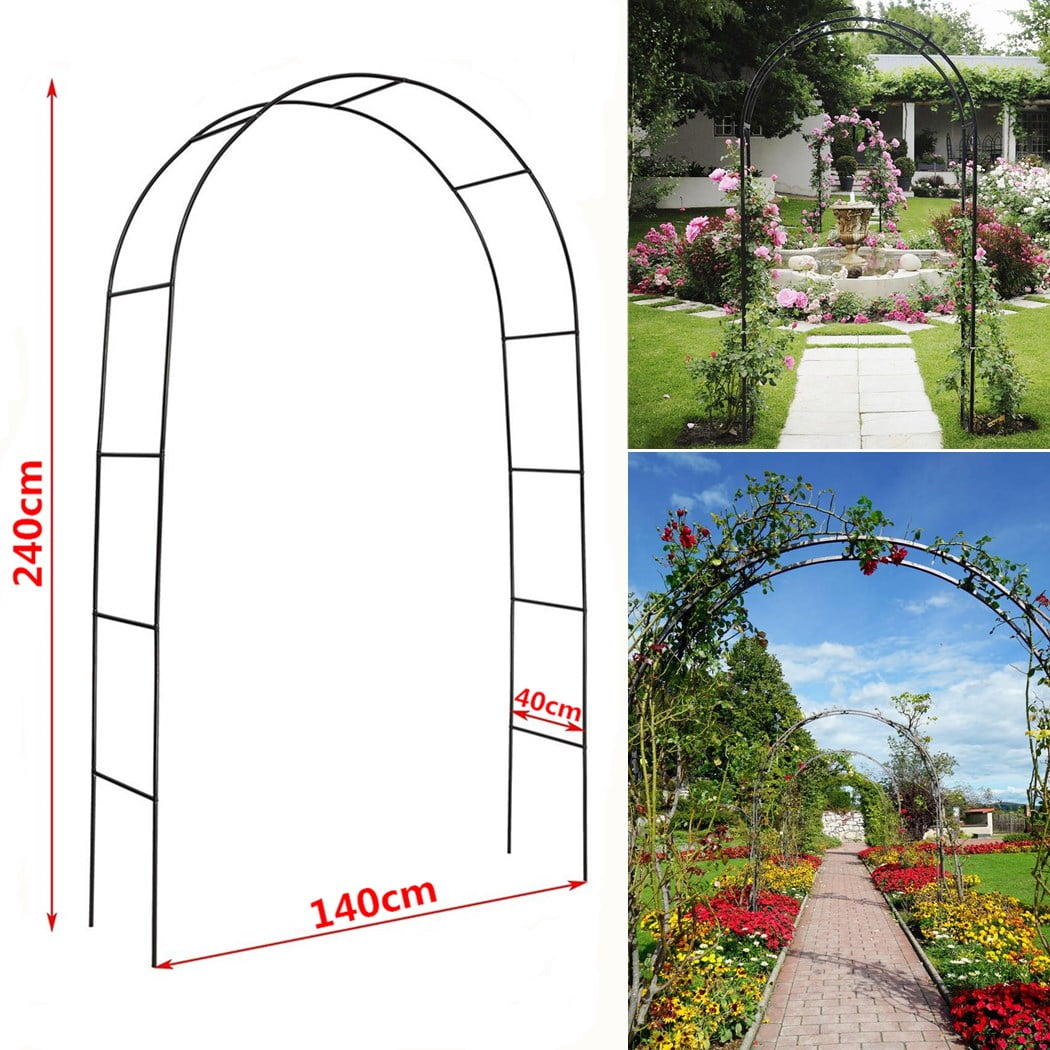 Wedding Garden Arch Arbor Trellis Archway for Climbing Plants Rack ...