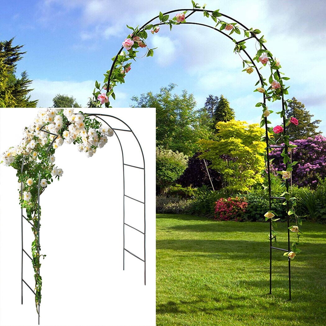 Wedding Garden Arch Arbor Trellis Archway for Climbing Plants Rack ...