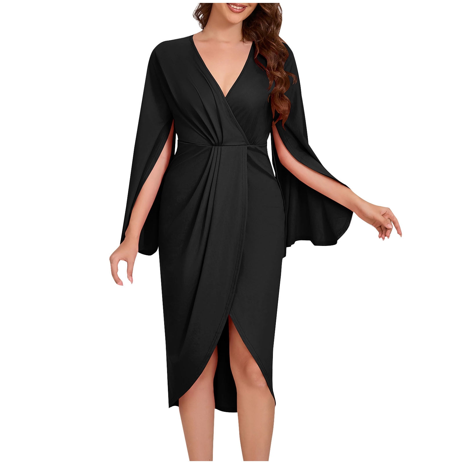 Wedding Guest Dress,Vestido de poliéster para mujer Women's Banquet ...