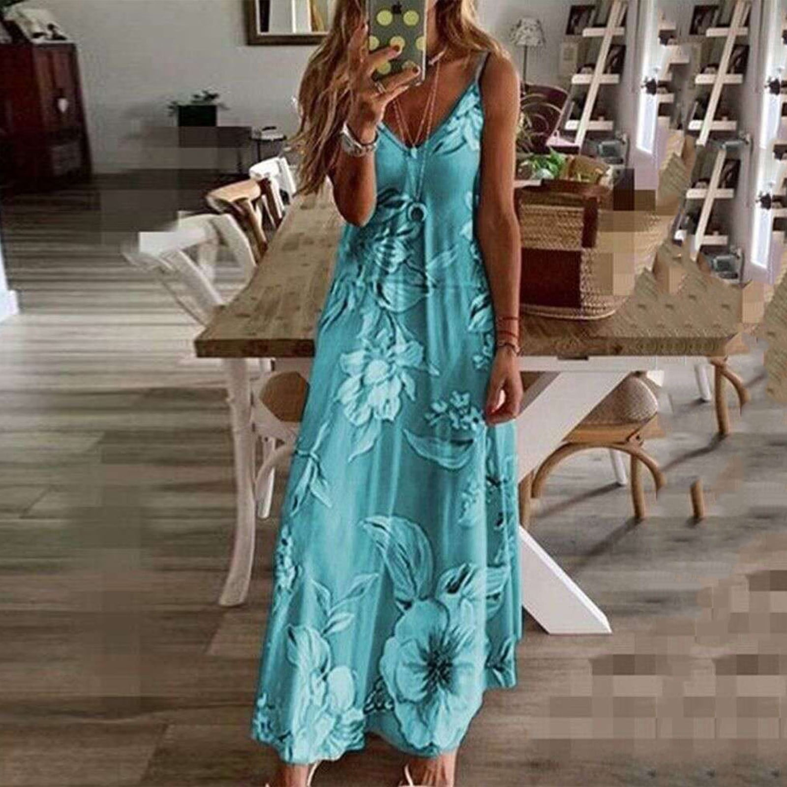 Tbopshirt Wedding Guest Dresses for Women,Women Summer Casual Floral ...