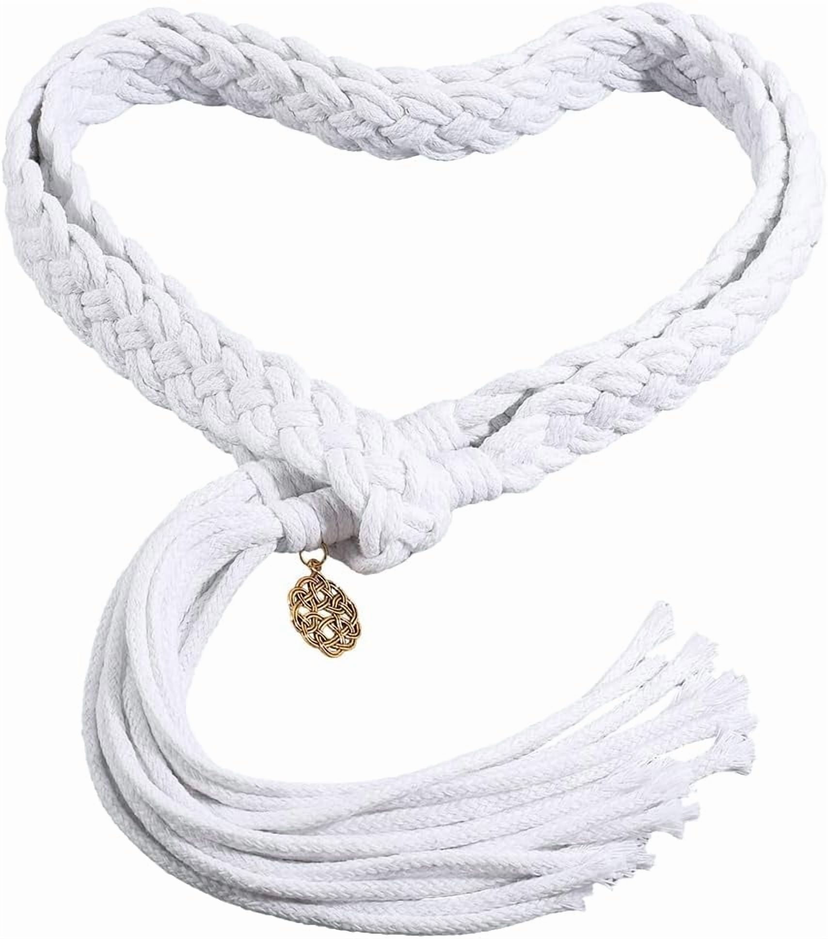 Wedding Hand Rope Ivory White Wedding Handfasting Cord with Pendants ...
