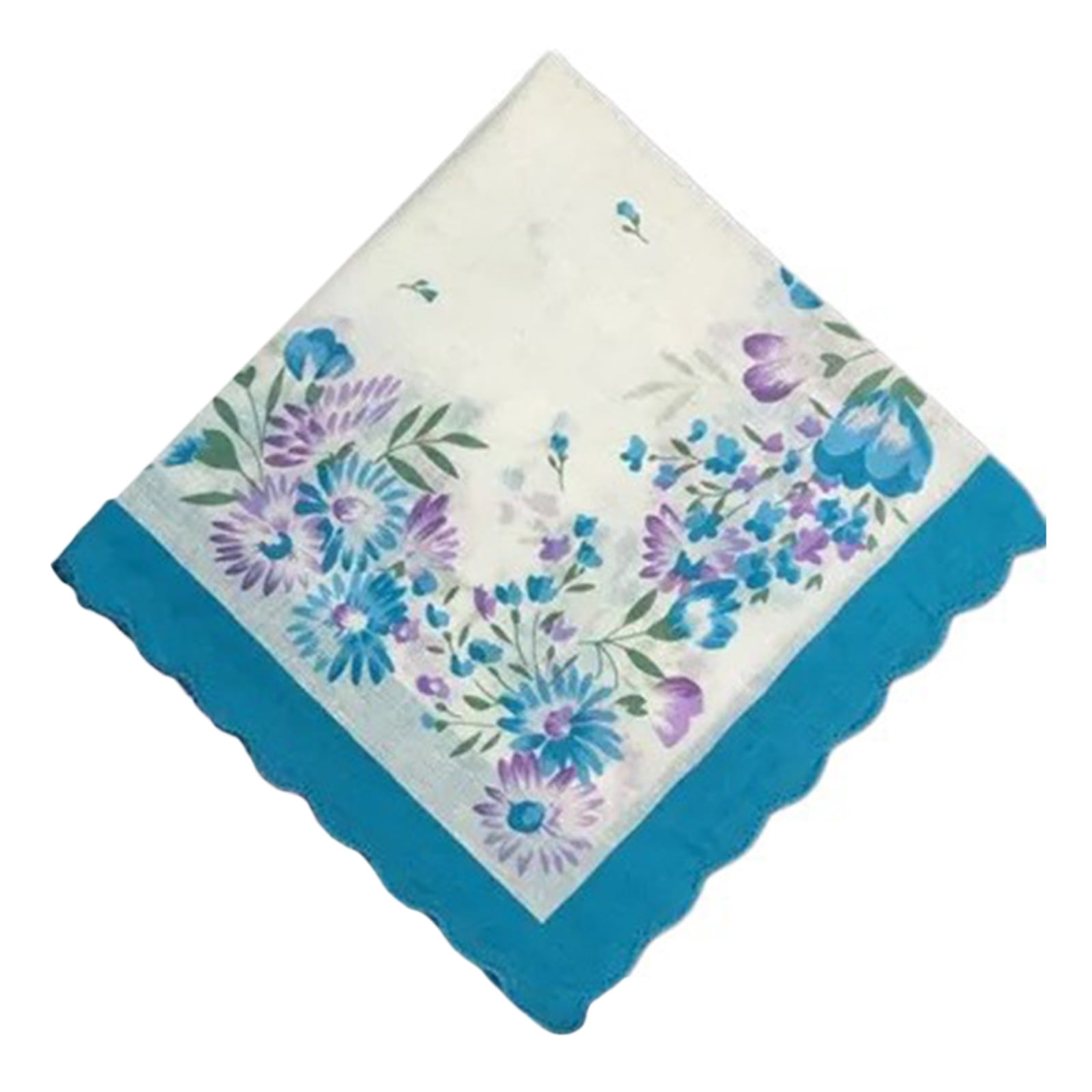 Wedding Handkerchief Floral Pattern Pocket Handkerchief for Grooms ...
