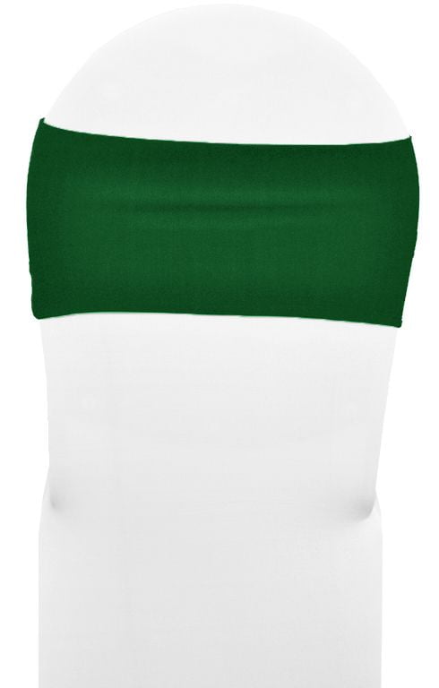 Wedding Linens Inc. (10pcs) Double Layered 7"x 13" Spandex Chair Bands ...