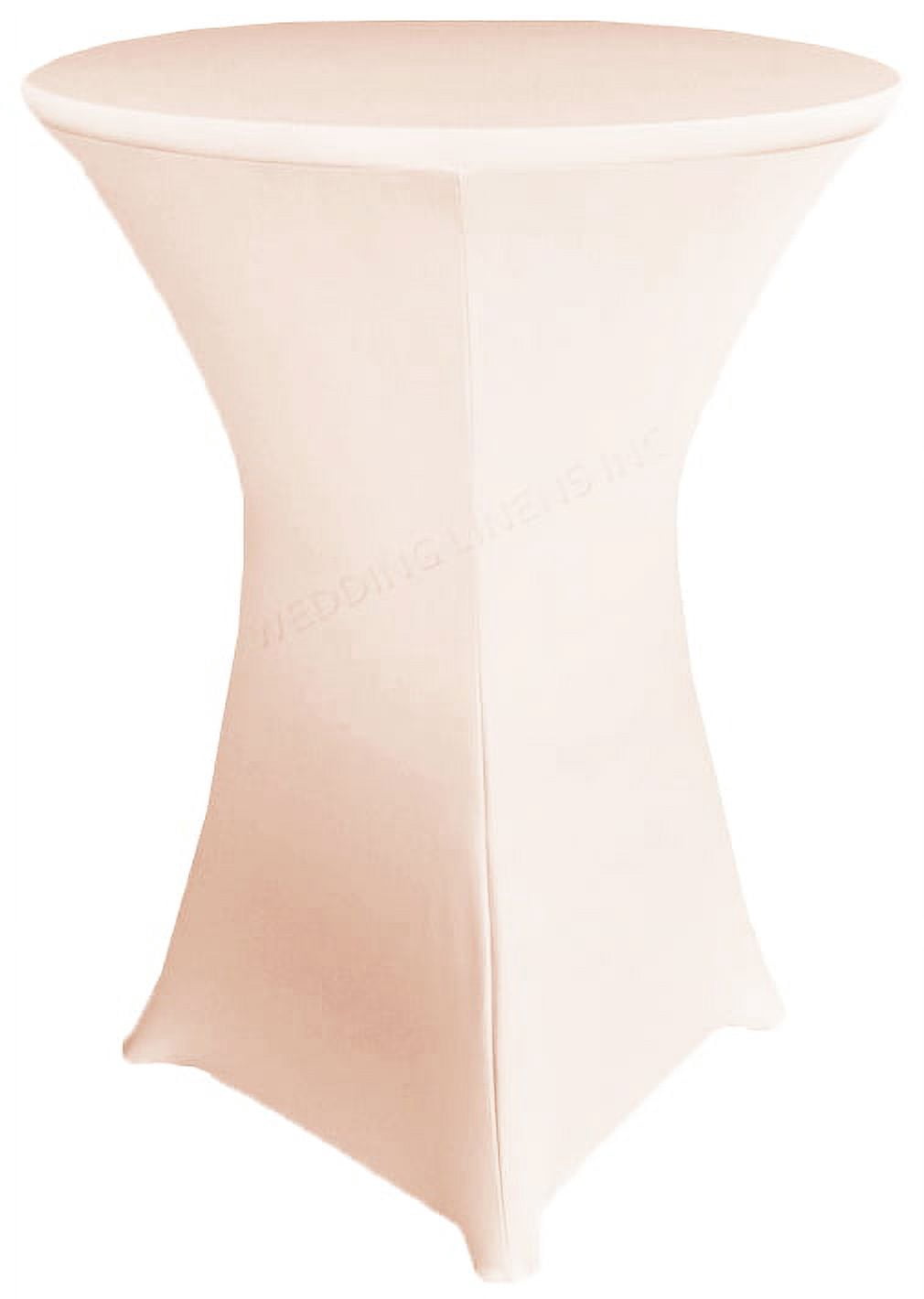 Wedding Linens Inc. (200 GSM) Premium 30"x 42" Round Cocktail Highboy ...