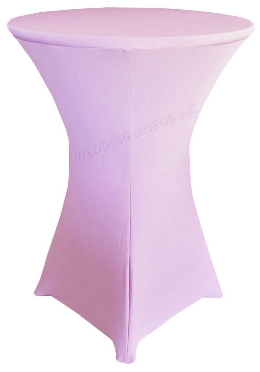 Wedding Linens Inc. (200 GSM) Premium 30"x 42" Round Cocktail Highboy ...