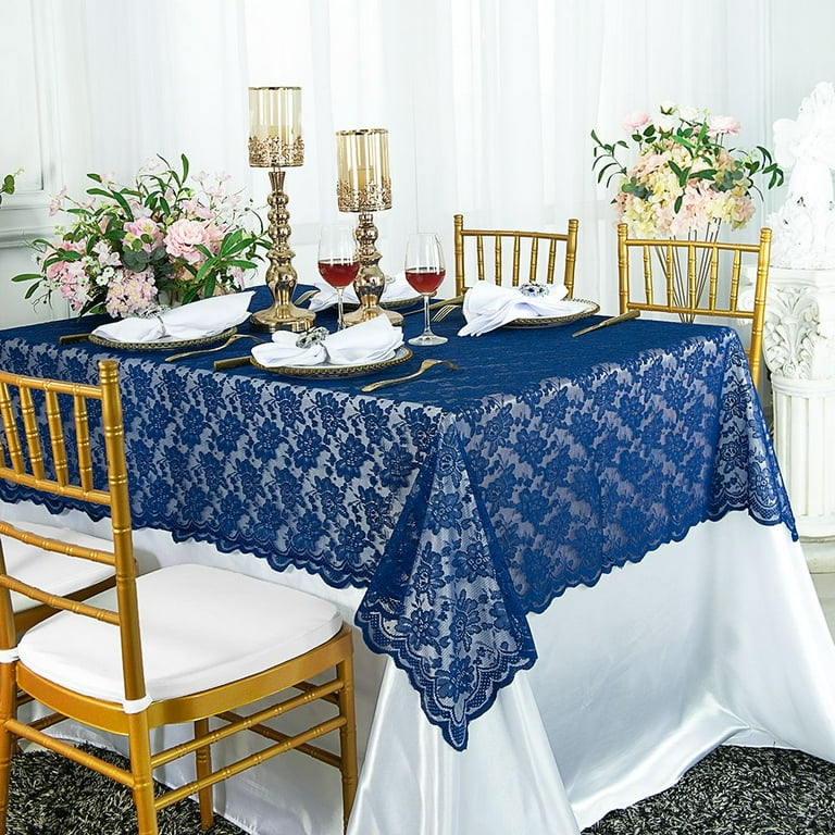 Lace Wedding Table Covers White Vintage Lace Tablecloth Dining Table