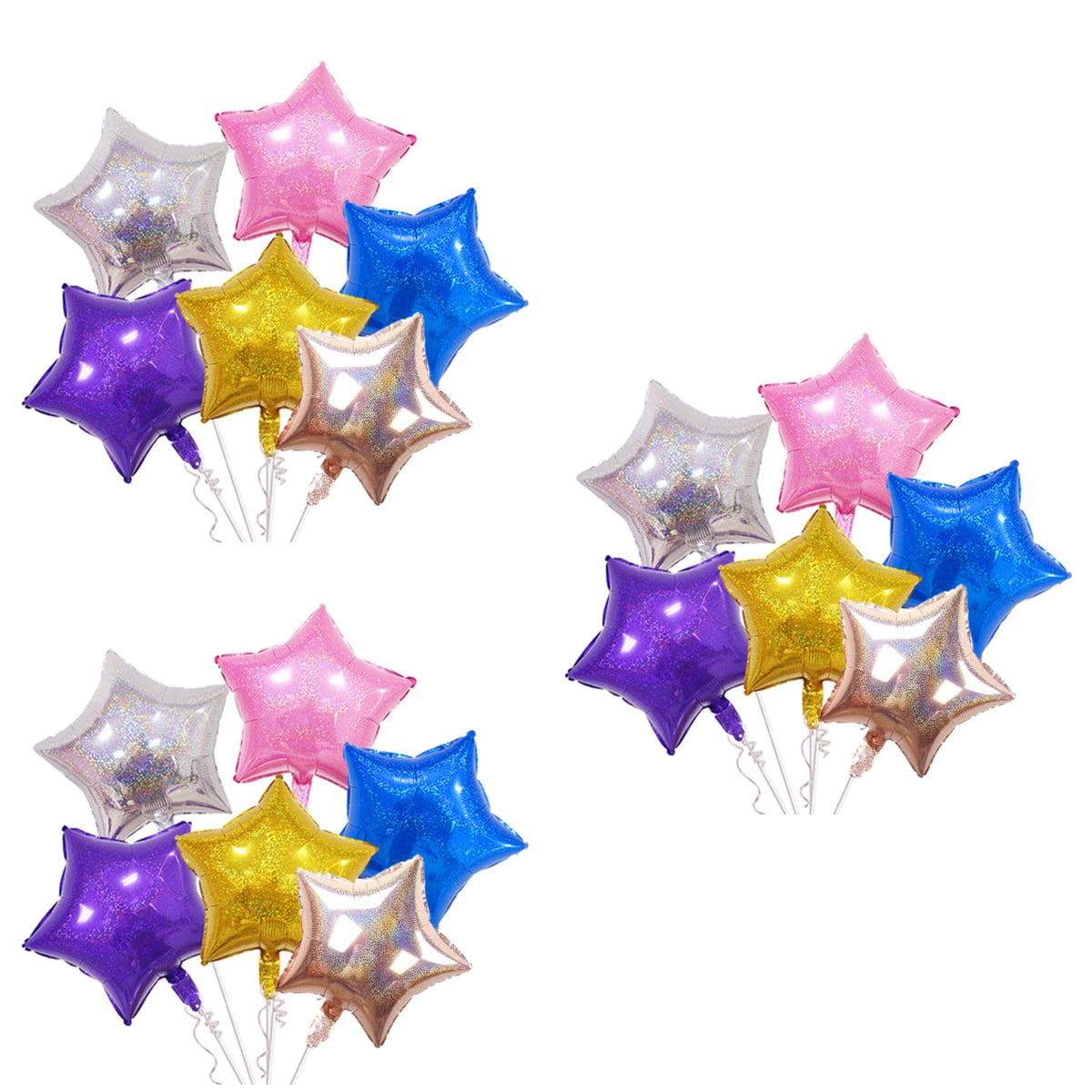 Wedding Ornament Inflatable Balloon Foil Balloons Star Metallic Love 18 ...