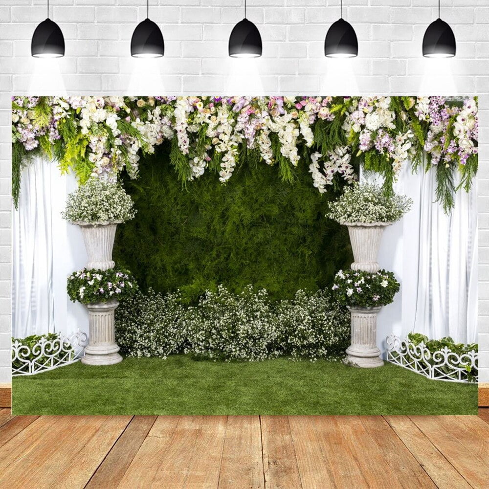 Wedding Outdoor Scenes Backdrop Decor Flower Bridal Shower Baby ...