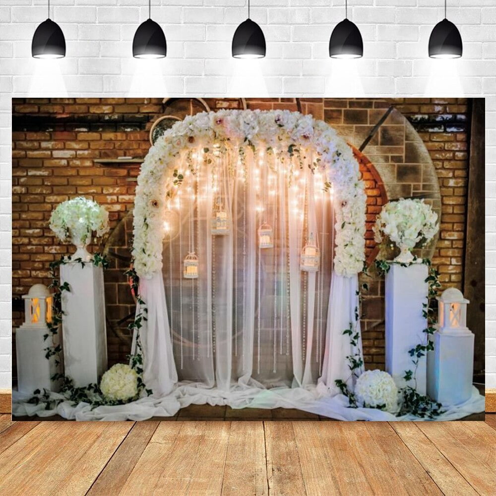 Wedding Outdoor Scenes Backdrop Decor Flower Bridal Shower Baby ...