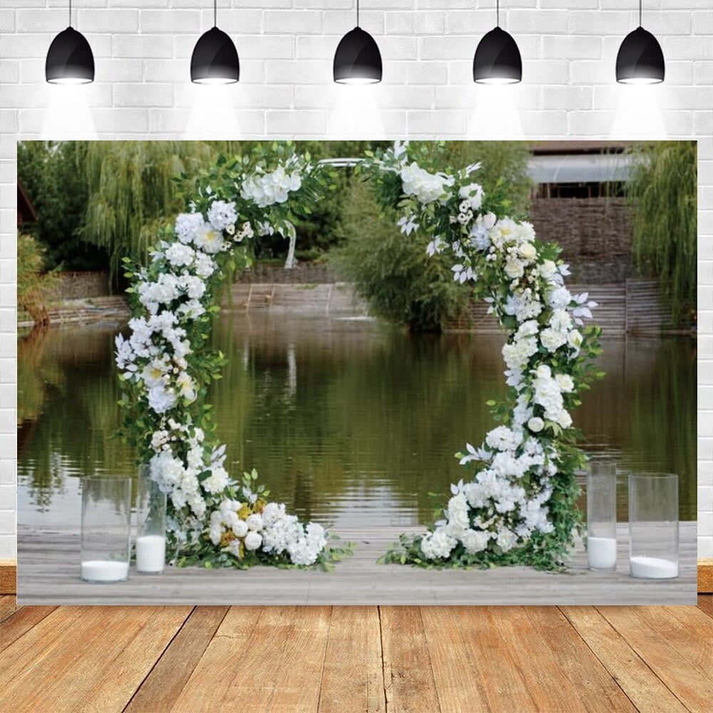 Wedding Outdoor Scenes Backdrop Decor Flower Bridal Shower Baby ...