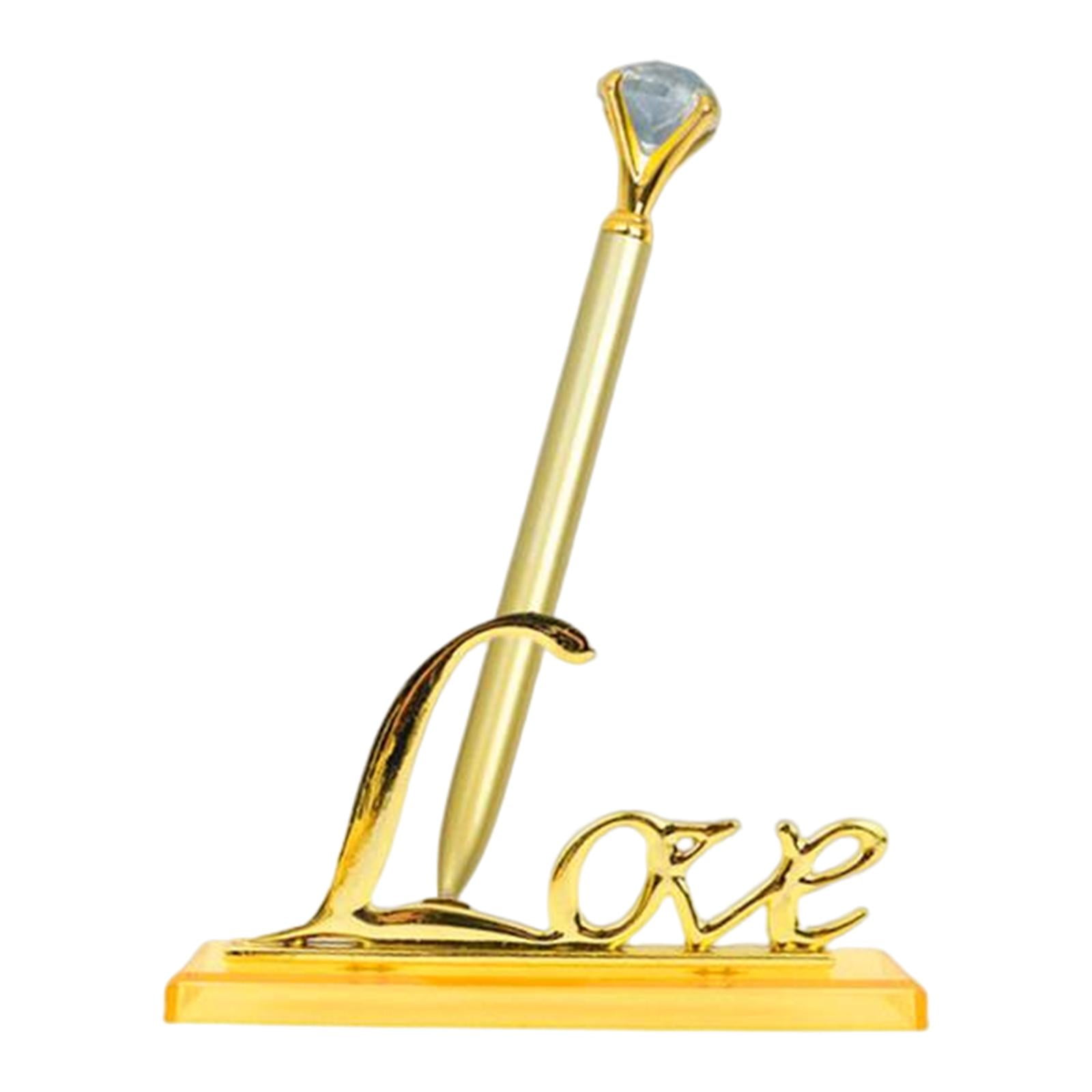 Wedding Pen Delicate Elegant Metal Writing Pen Autograph pen Engagement ...