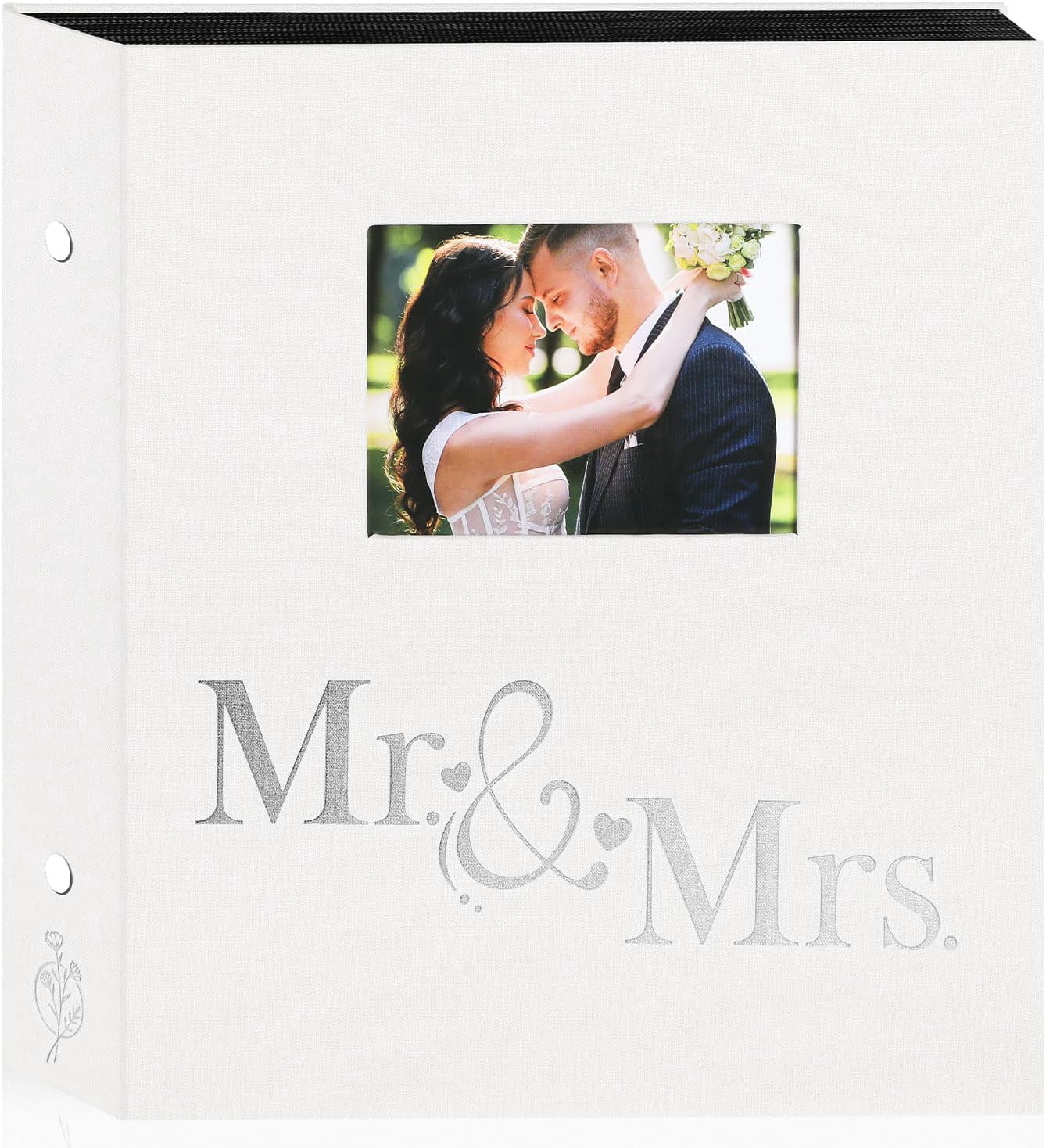 Wedding Photo Album 4x6 600 Pocket Photos Slip in, Linen Cover Large ...