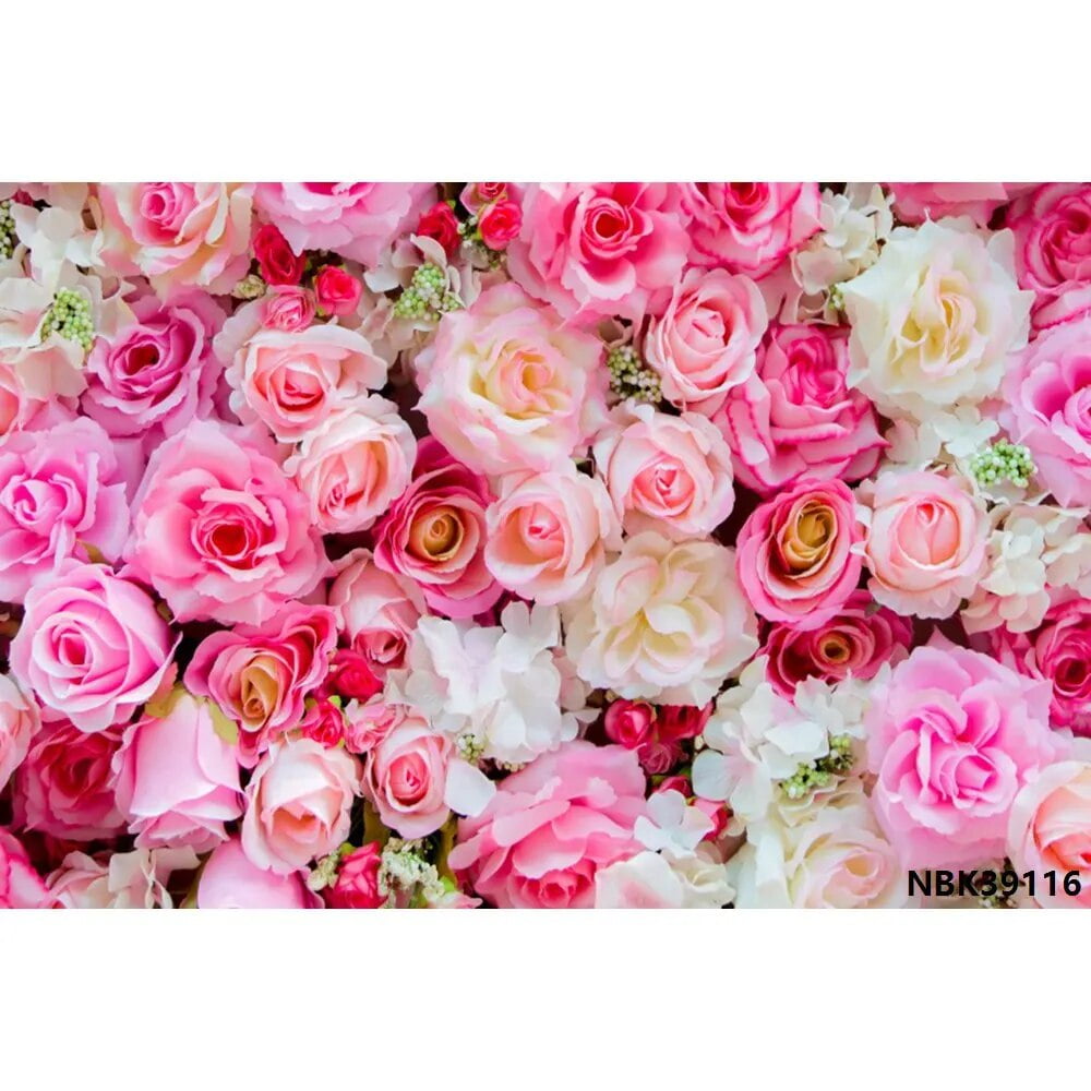 Wedding Photophone Floral Flowers Wall Princess Newborn Birthday ...