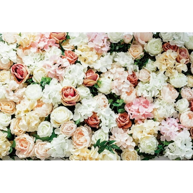 Wedding Photophone Floral Flowers Wall Princess Newborn Birthday ...