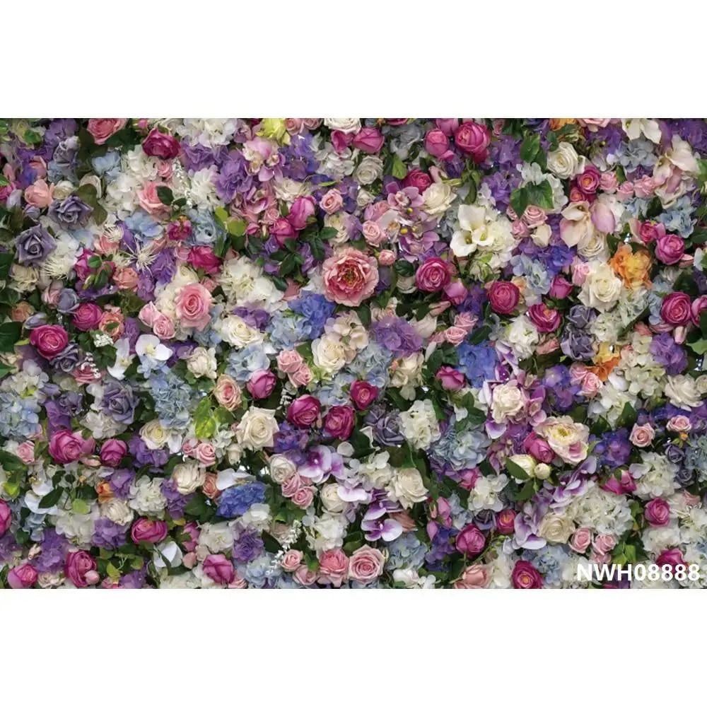 Wedding Photophone Floral Flowers Wall Princess Newborn Birthday ...