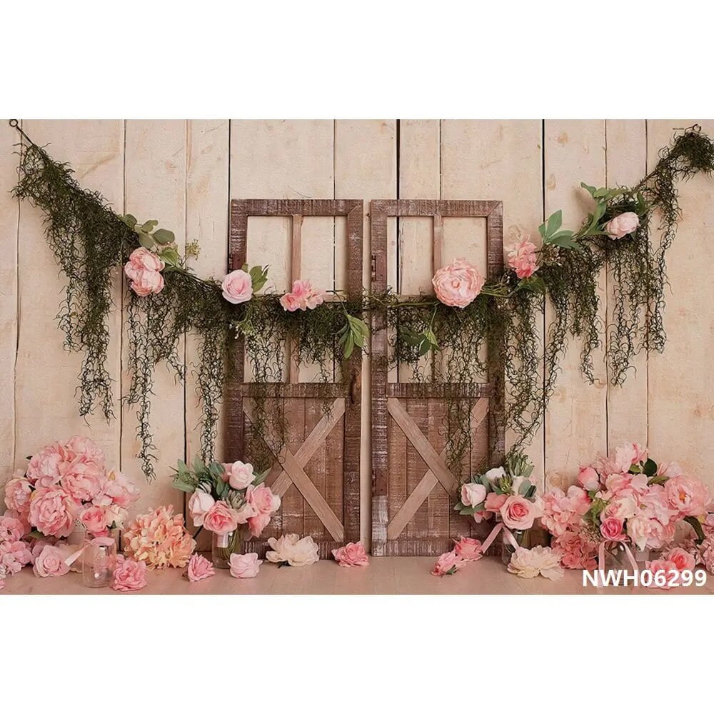 Wedding Photophone Wooden Board Wall Light Trees Party Photography ...