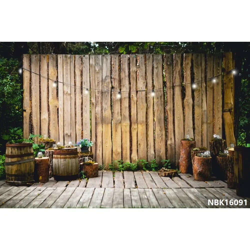 Wedding Photophone Wooden Board Wall Light Trees Party Photography ...