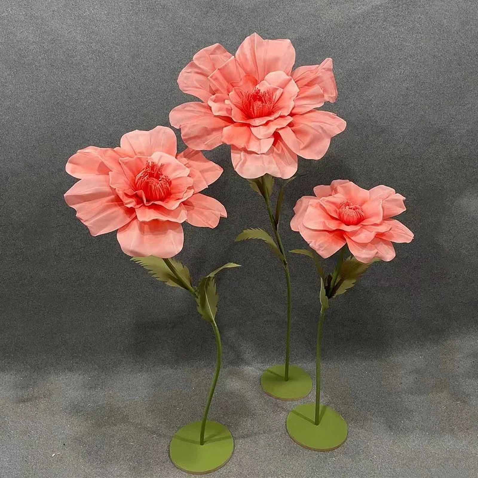 Wedding Props Foam Peony Artificial Big Flowers Wedding Road Lead ...