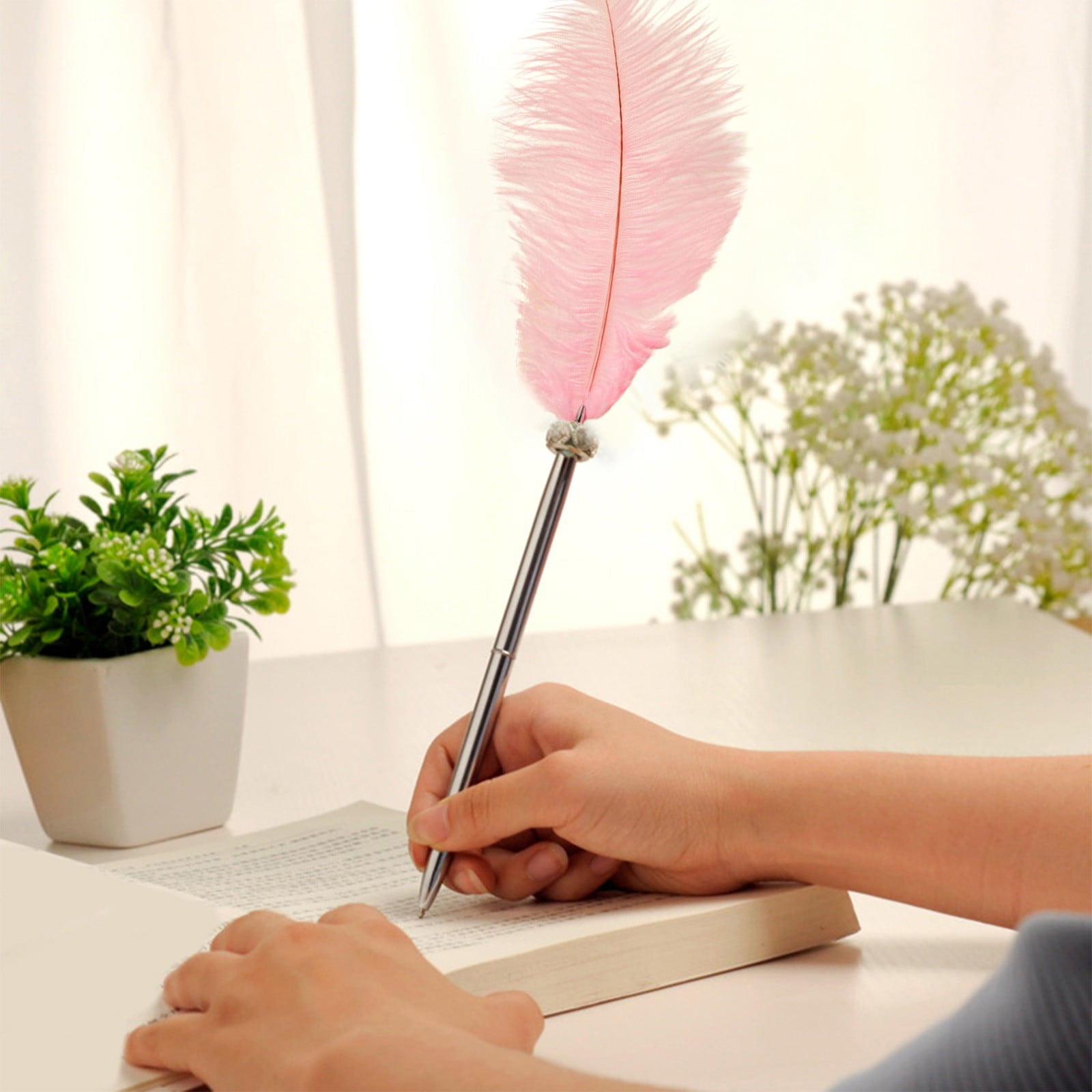 Wedding Quill Pen Set - 4 Color Stainless Steel Calligraphy Pen for ...