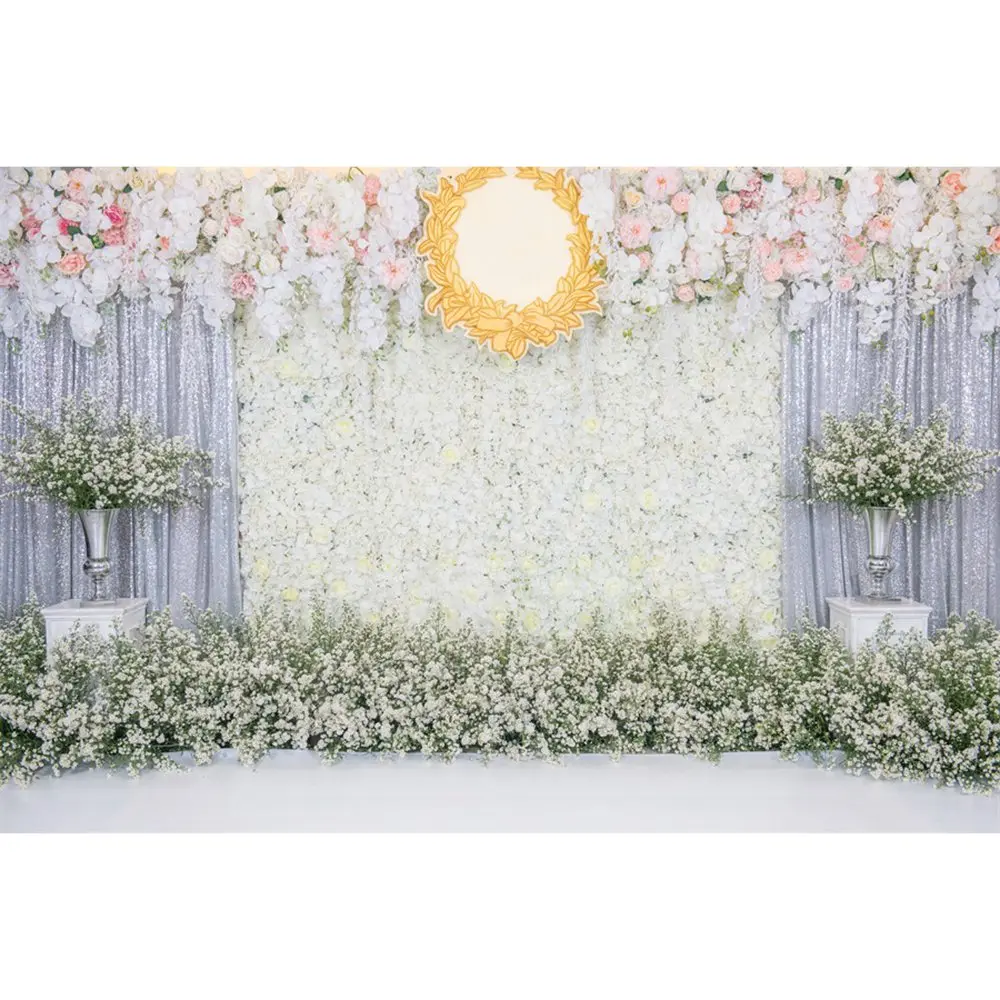 Wedding Reception Ceremony Photography Backdrop Draping Cloth Photo ...