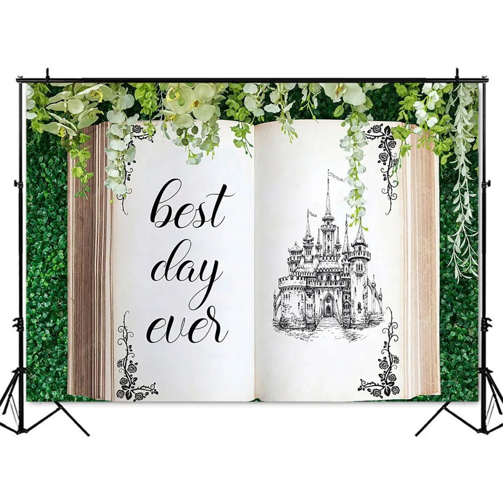Wedding Rehearsal Backdrop Best day ever Bridal Shower Photo Booth ...