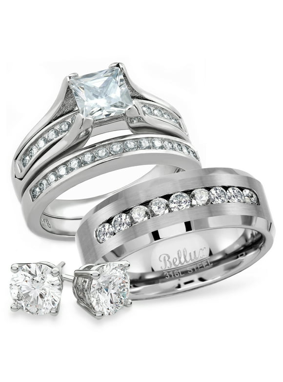Wedding Ring Sets in Wedding Ring Sets - Walmart.com
