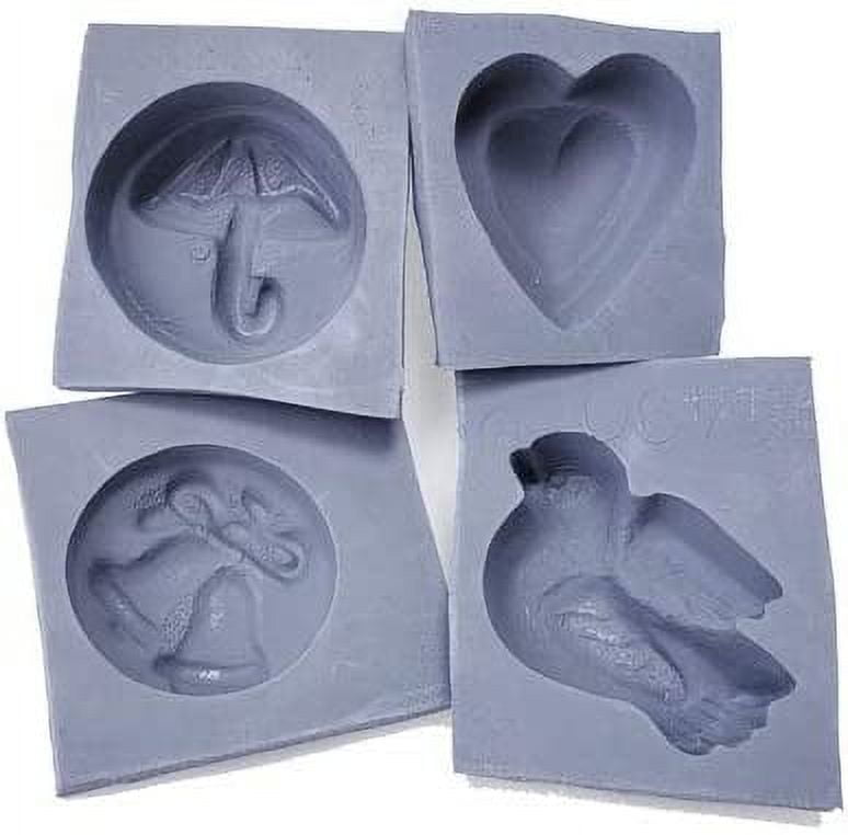 Wedding Rubber Molds, 4/pk - Walmart.com