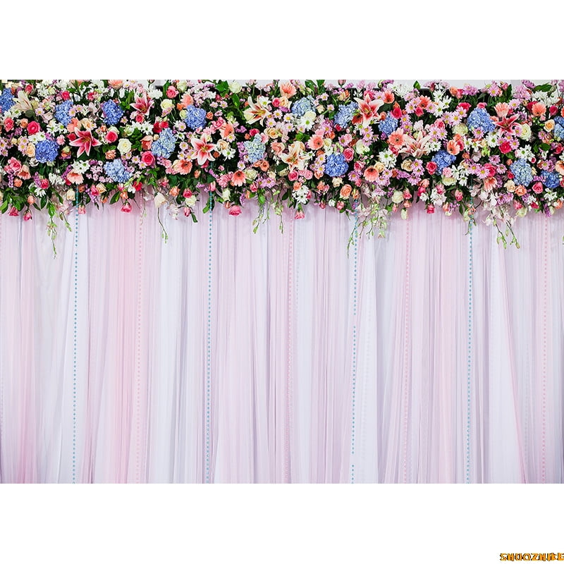Wedding Sce Arch Flower Photography Backdrops Props Flora Curtain ...