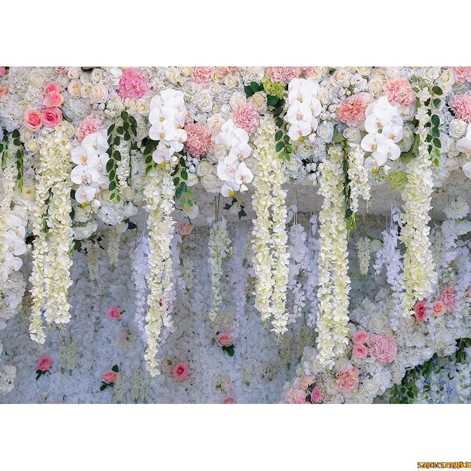 Wedding Sce Arch Flower Photography Backdrops Props Flora Curtain ...