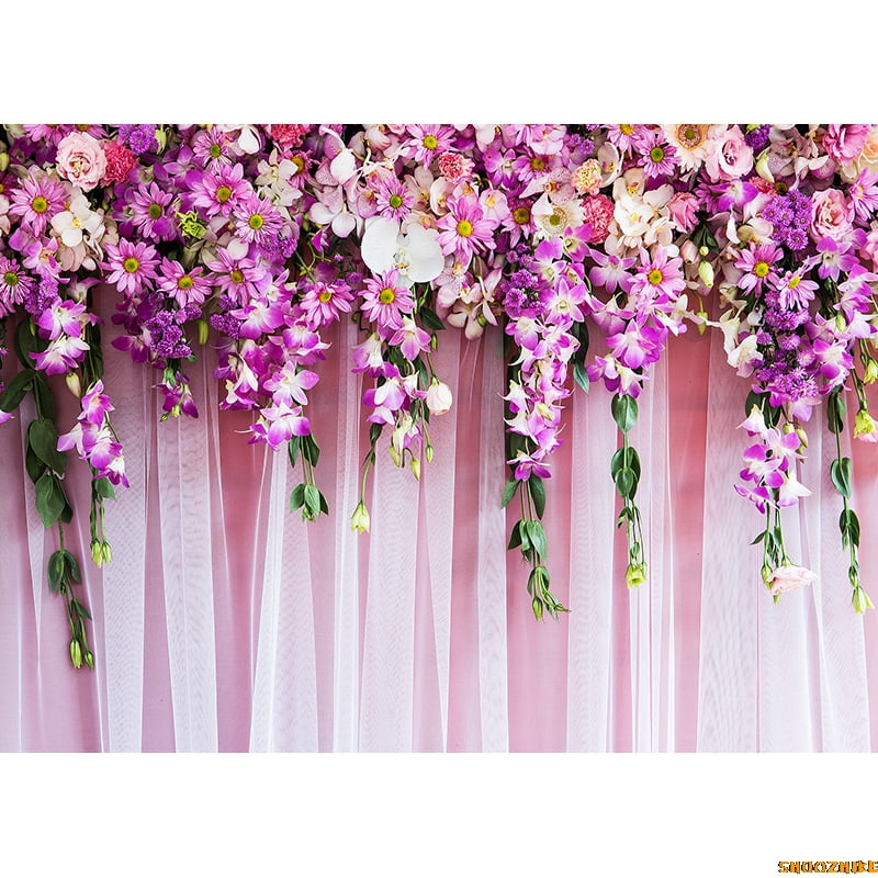 Wedding Sce Arch Flower Photography Backdrops Props Flora Curtain ...