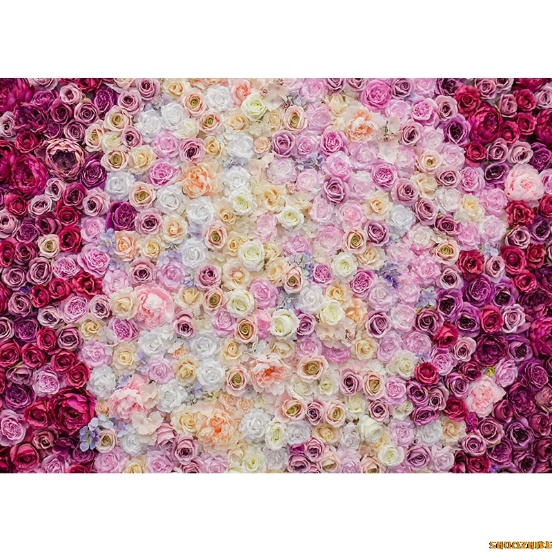 Wedding Sce Arch Flower Photography Backdrops Props Flora Curtain ...
