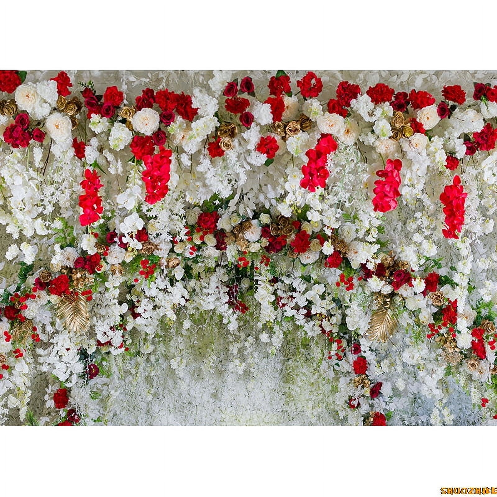 Wedding Sce Arch Flower Photography Backdrops Props Flora Curtain ...
