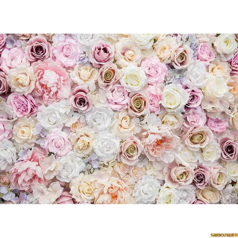 Wedding Sce Arch Flower Photography Backdrops Props Flora Curtain ...