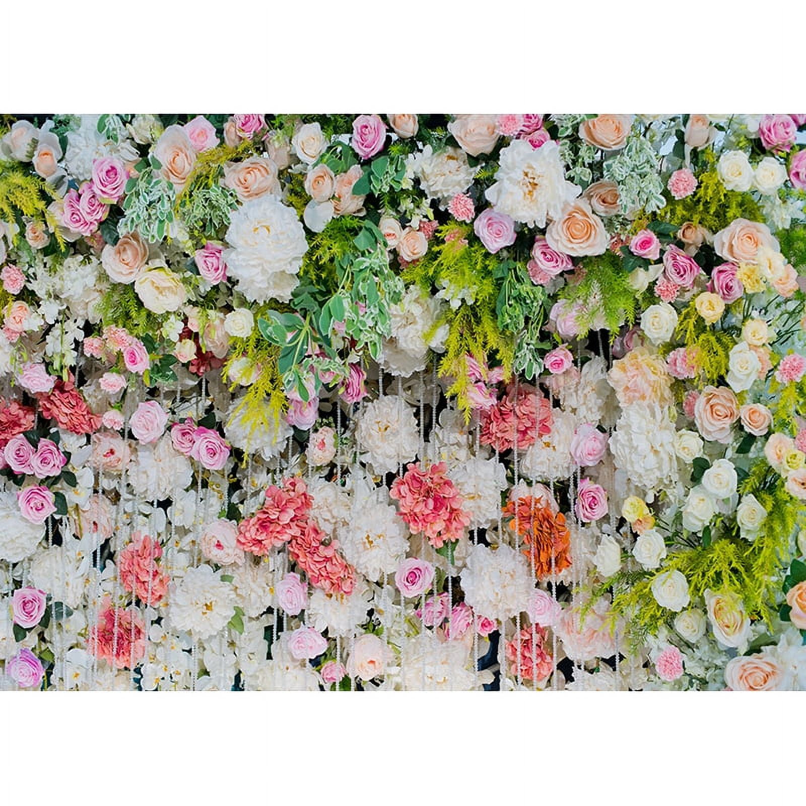 Wedding Scene Arch Flower Photography Backdrops Props Flora Curtain ...