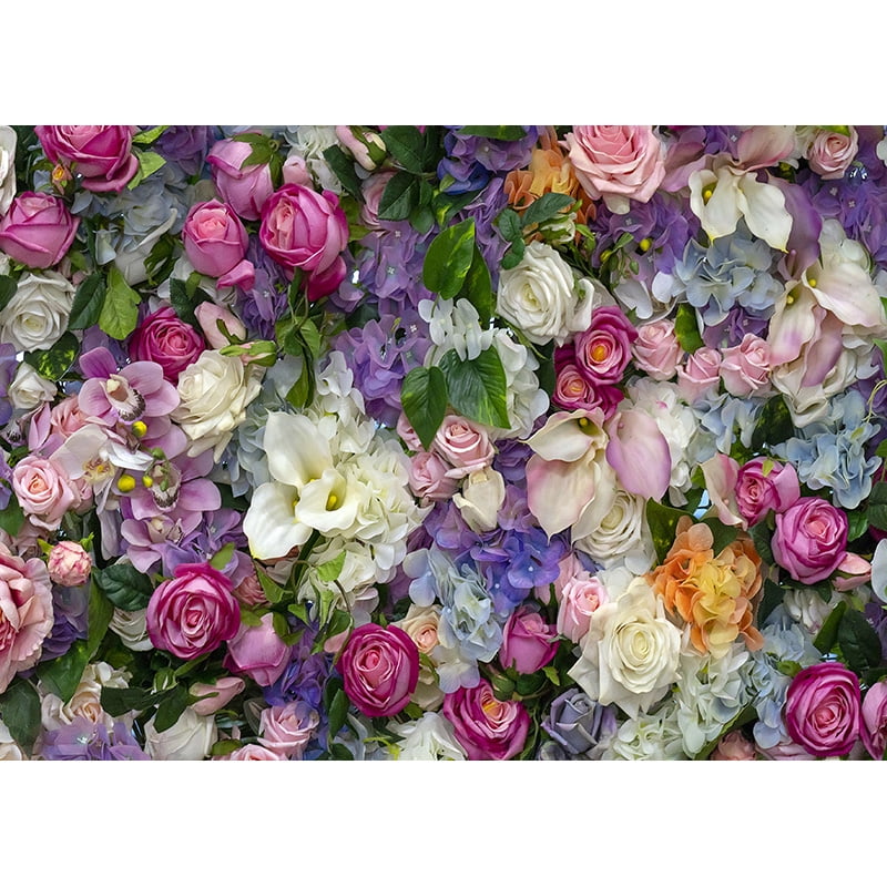 Wedding Scene Arch Flower Photography Backdrops Props Flora Curtain ...