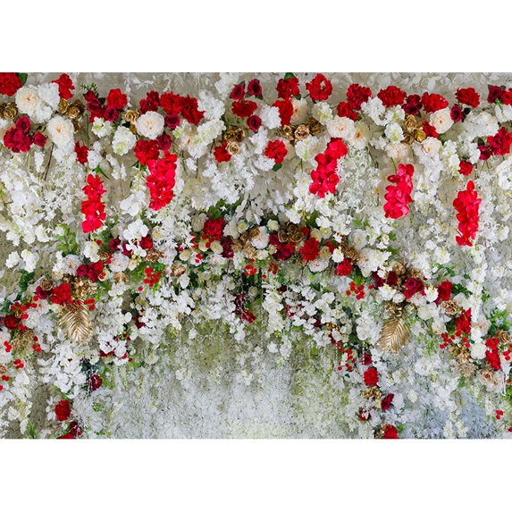 Wedding Scene Arch Flower Photography Backdrops Props Flora Curtain ...