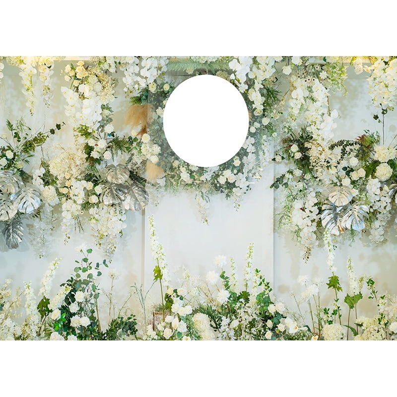 Wedding Scene Arch Flower Photography Backdrops Props Flora Curtain ...