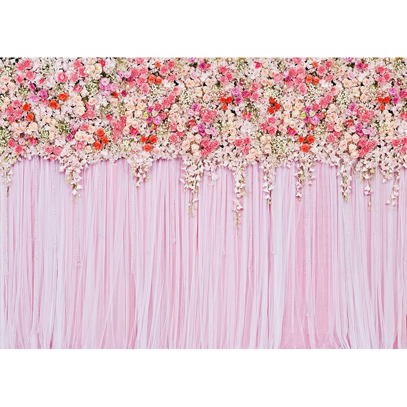 Wedding Scene Arch Flower Photography Backdrops Props Flora Curtain ...