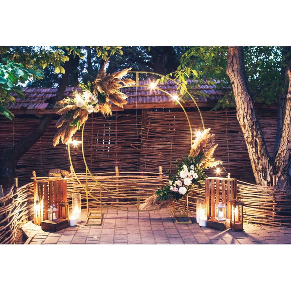 Wedding Scene Backdrop For Photography Floral Flower Wall Photocall ...