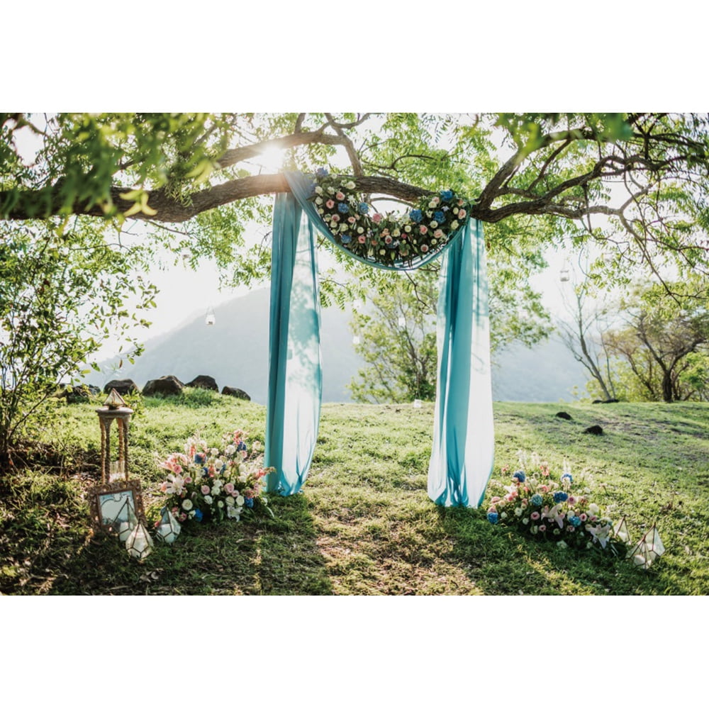 Wedding Scene Backdrop For Photography Floral Flower Wall Photocall ...
