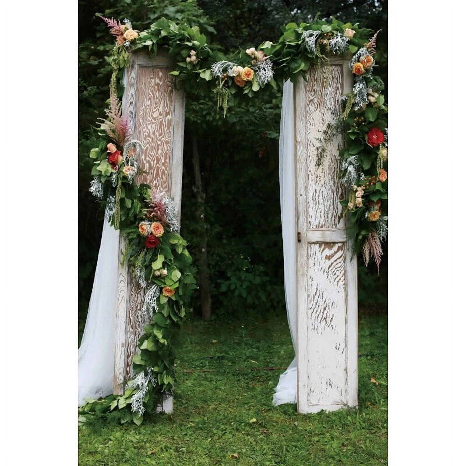 Wedding Scenes Backdrop for Photography Marriage Flower Green Grass ...
