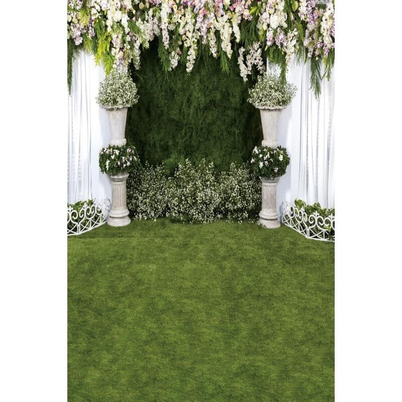 Wedding Scenes Backdrop for Photography Marriage Flower Green Grass ...