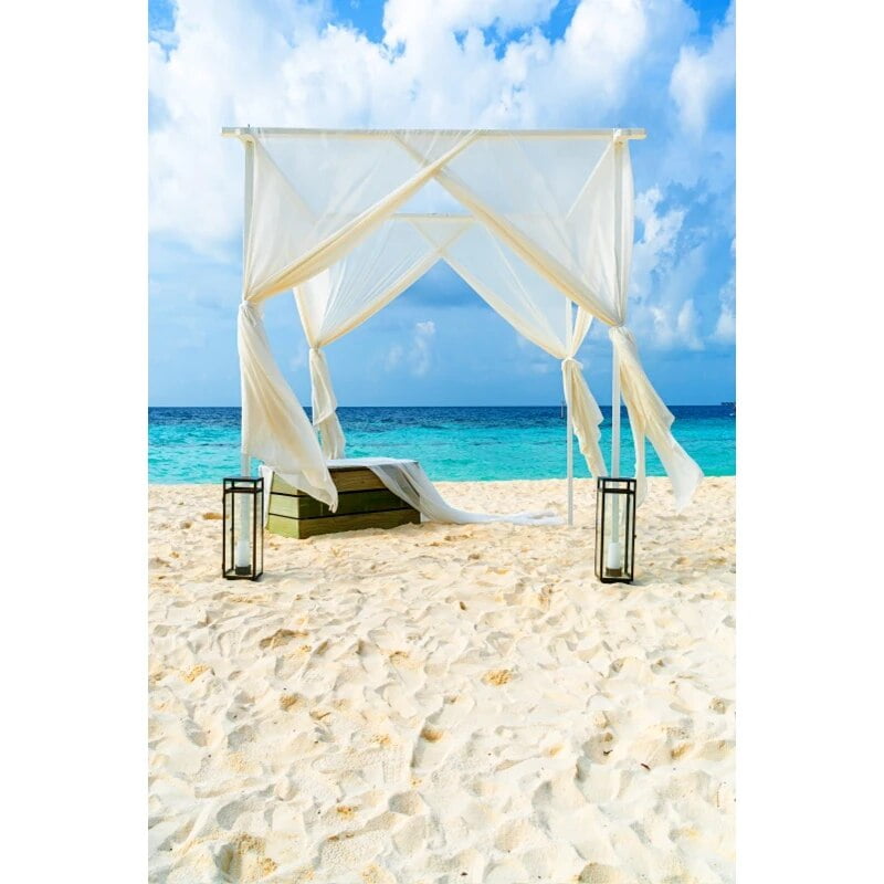 Wedding Scenes Backdrop for Photography Marriage Flower Green Grass ...