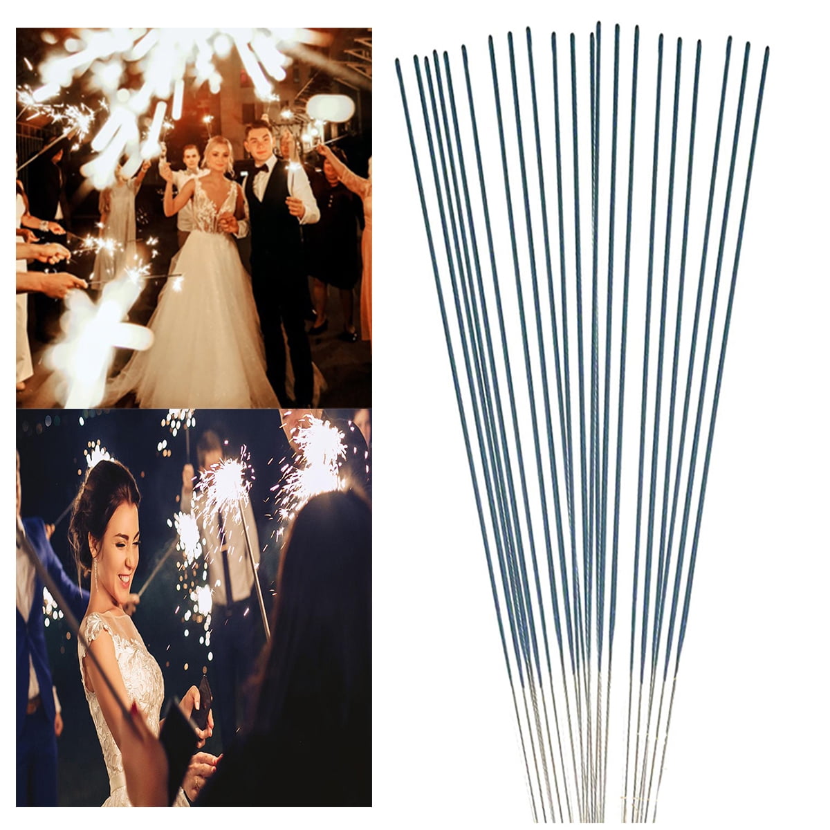36-Inch Long Stick Wedding Send-Off Fireworks (36 Pack) - Suitable for ...